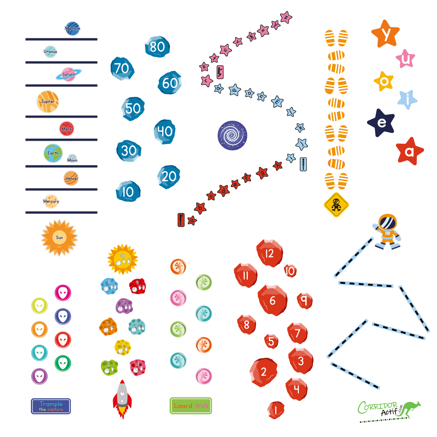 Cosmic Set - DELUXE | CorridorActif.com